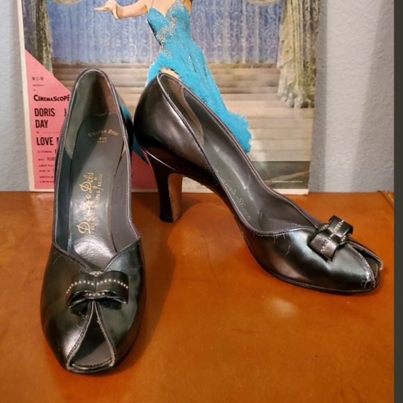 Palter / Deliso | Shoes | Vintage Deadstock 4s50s Deliso Deb Heels Size ...